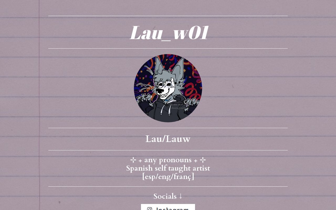 Lau w s Carrd lau-w-s-carrd